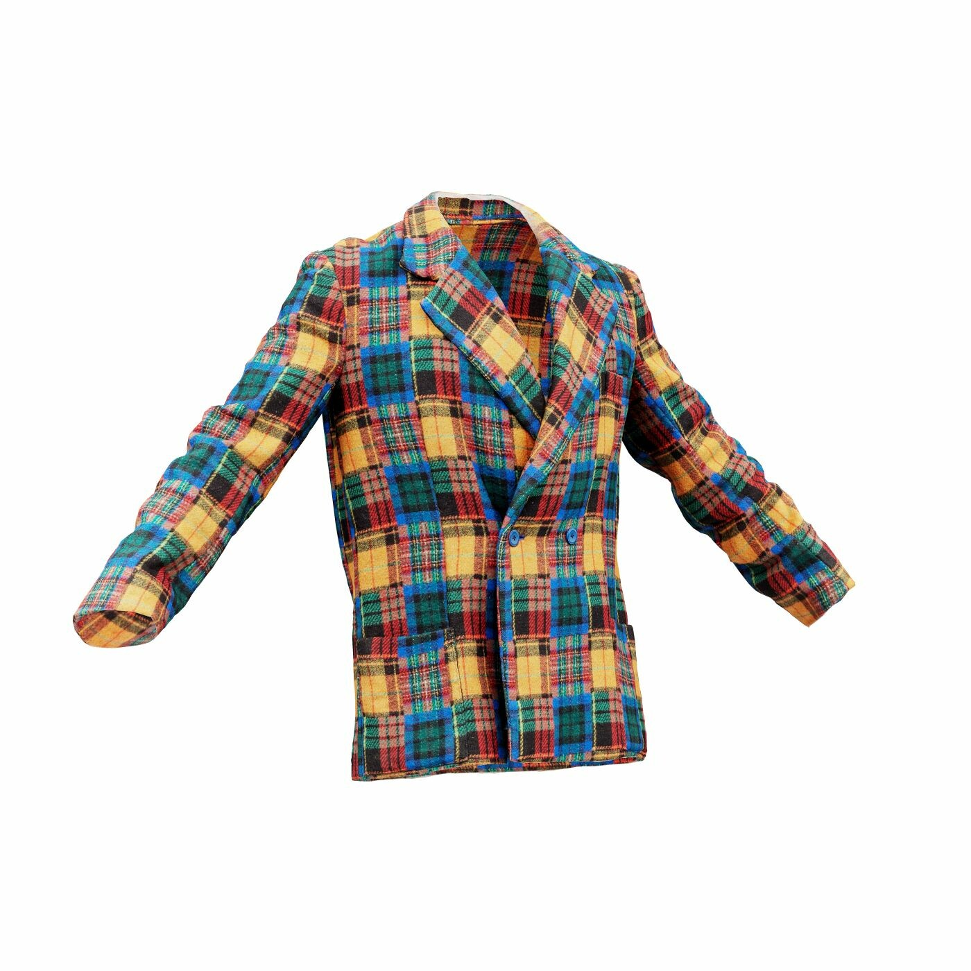 ArtStation - Clown Jacket Closed | Game Assets