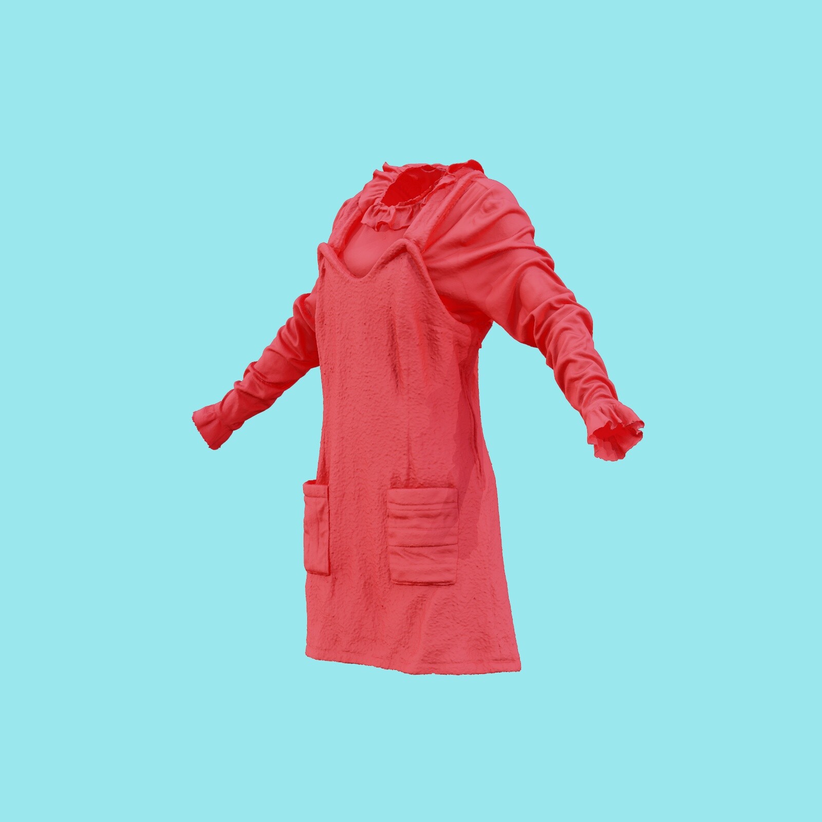 ArtStation - Cute Outfit A Full-2 | Game Assets