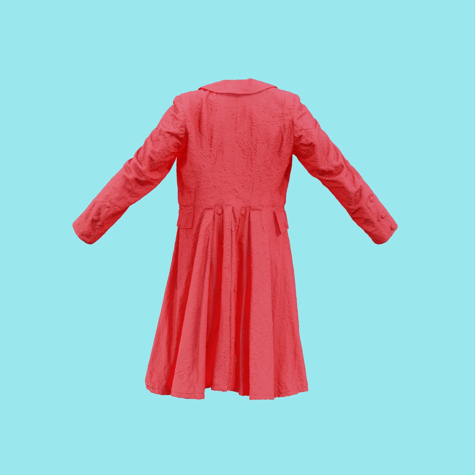 ArtStation - Felt Coat | Game Assets