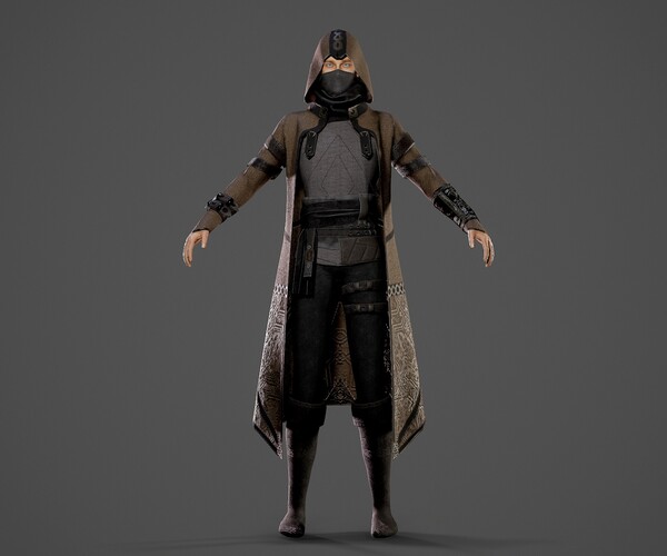 ArtStation - Assassin - Game Ready Character | Game Assets