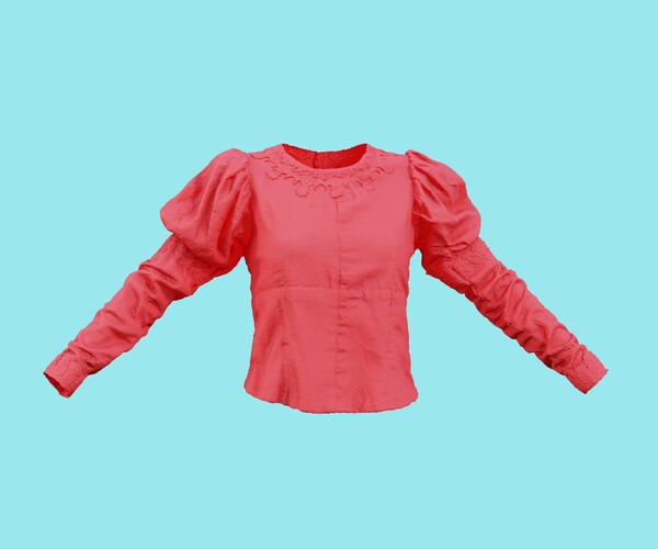 ArtStation - Knight Puff Top | Game Assets