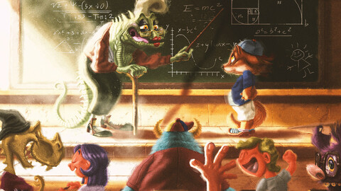 ArtStation - MATH CLASS | Artworks