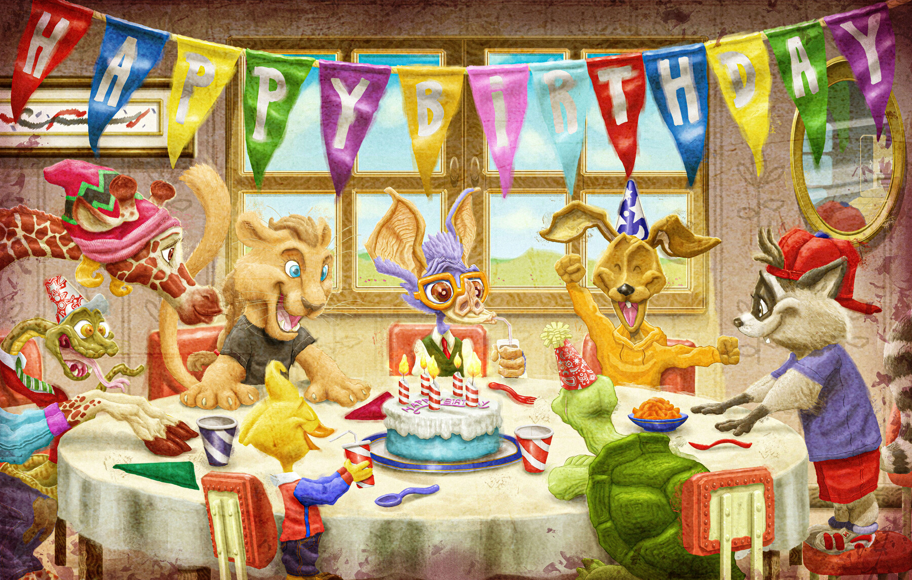 ArtStation - BIRTHDAY PARTY | Artworks