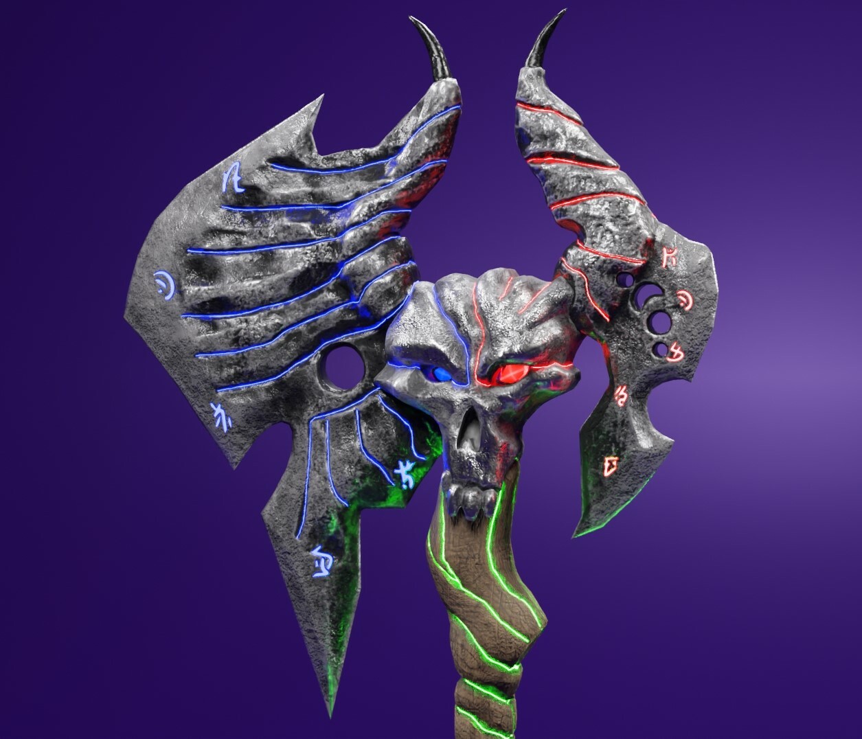 ArtStation - Magic axe | Game Assets