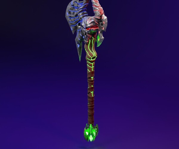 ArtStation - Magic axe | Game Assets