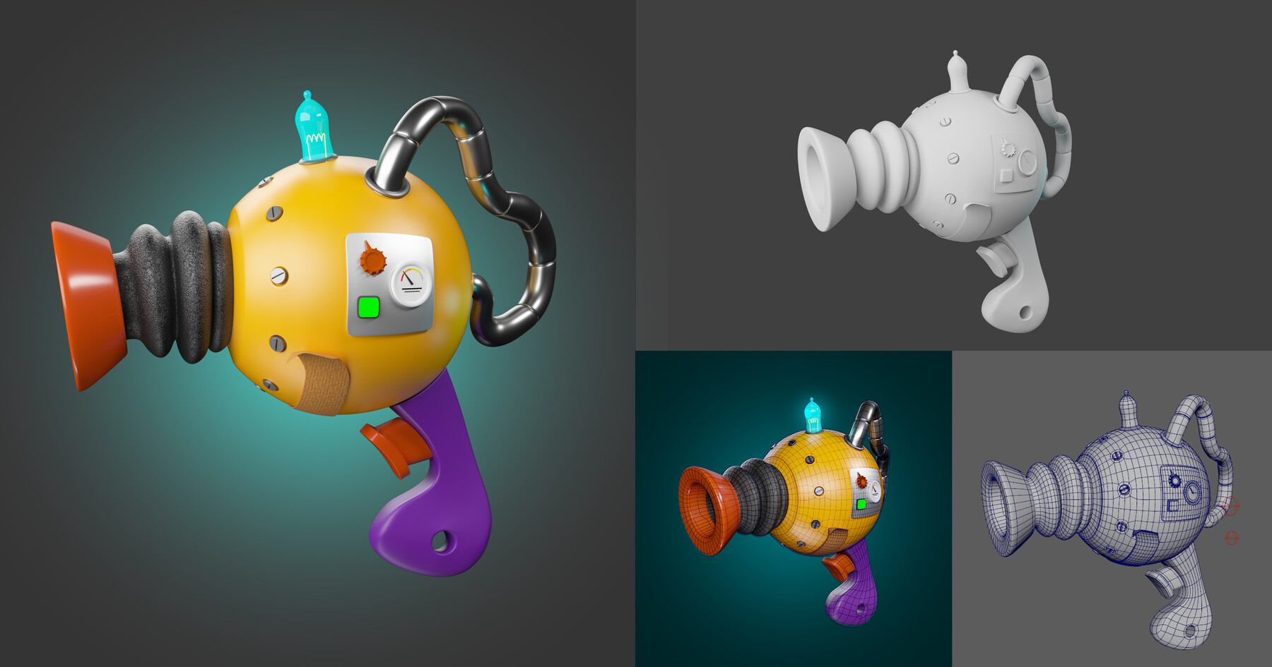 ArtStation - alien gun collection | Game Assets