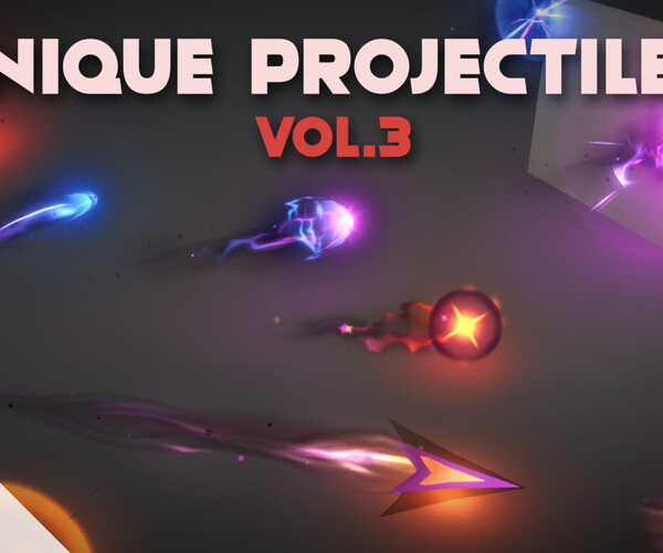 ArtStation - Unique Projectiles Vol. 3 | Game Assets