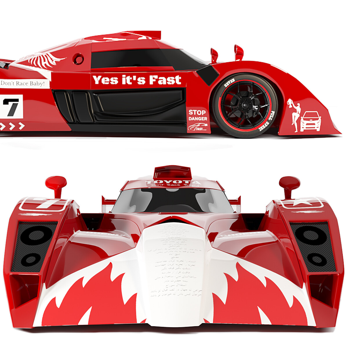 ArtStation - Race Car | Game Assets