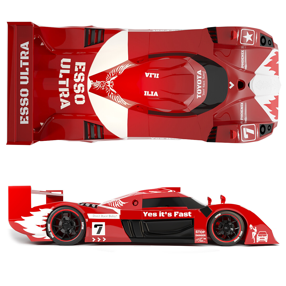 ArtStation - Race Car | Game Assets