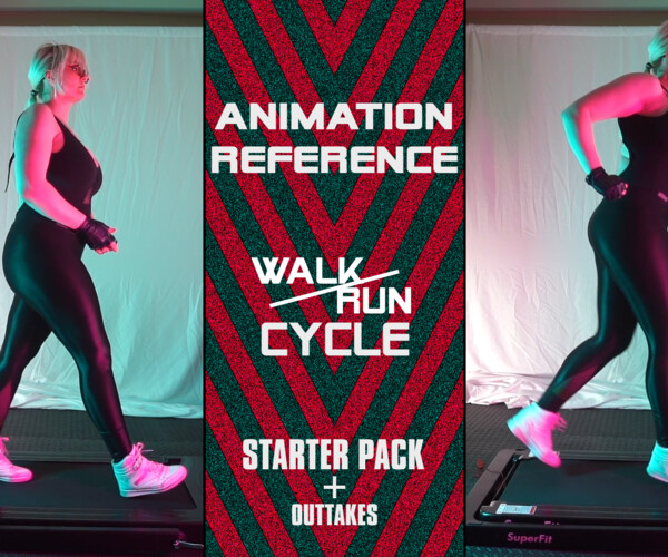 ArtStation - Walk Cycle Animations Starter Pack! | Resources