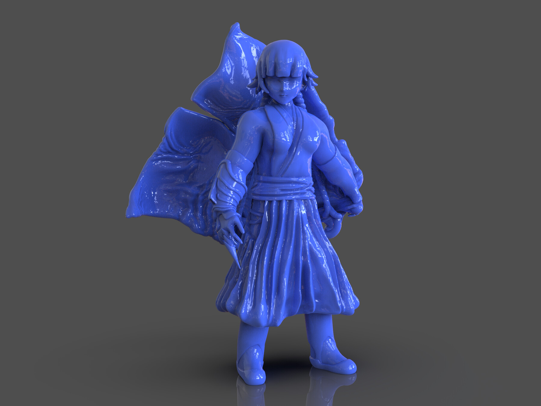 ArtStation - Soifon Anime Mini Figure | Resources