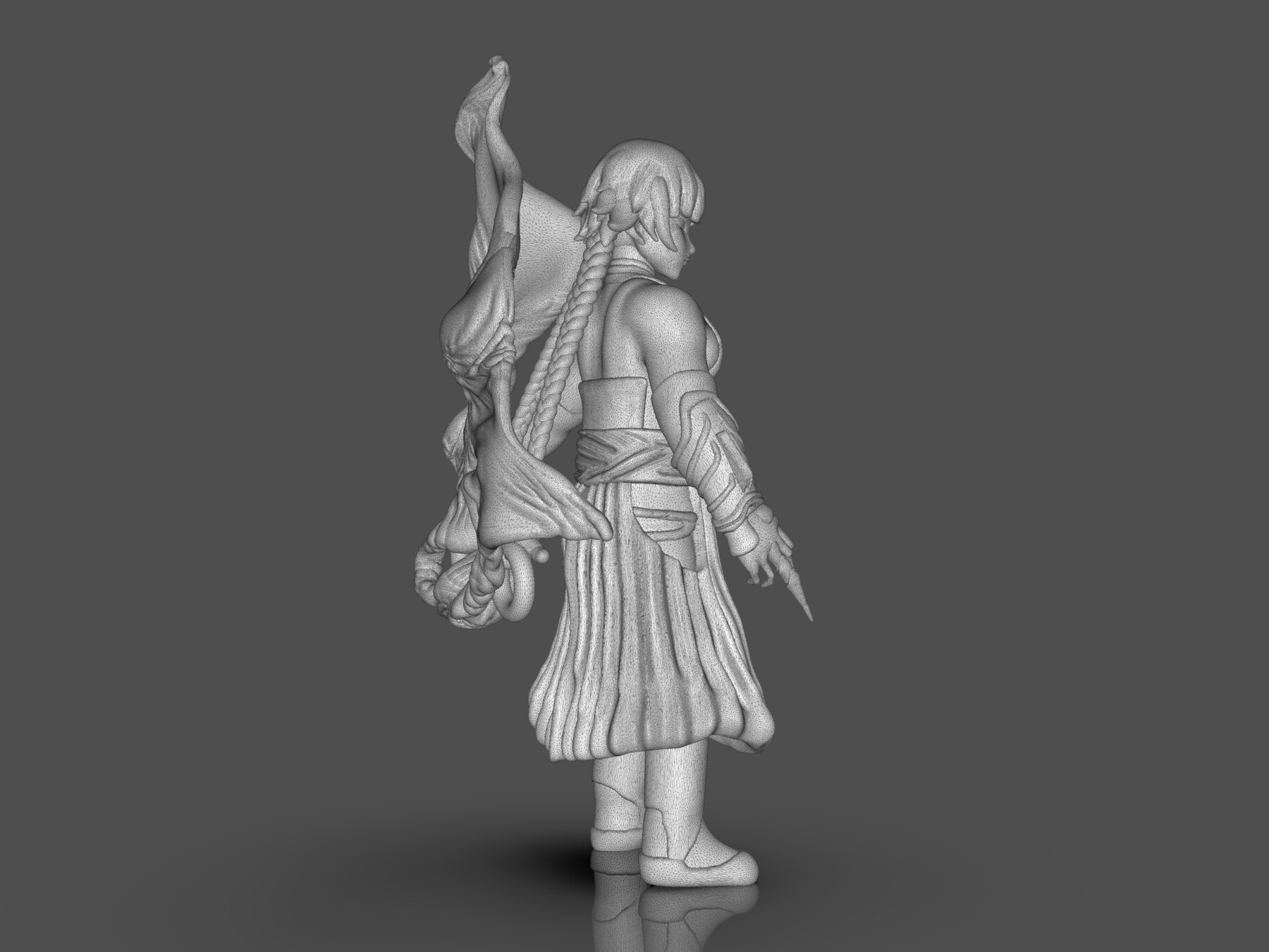 ArtStation - Soifon Anime Mini Figure | Resources
