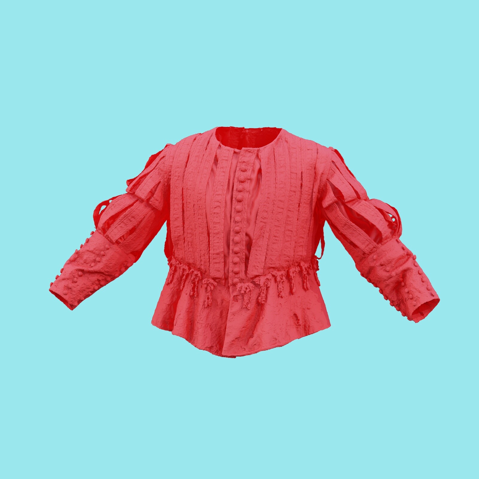 ArtStation - Prince Jacket Puff | Game Assets