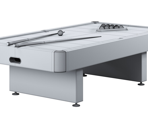 ArtStation - Pool Table 01 | Game Assets