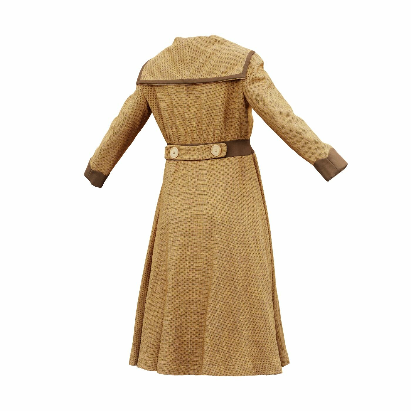 ArtStation - Straw Coat Closed | Game Assets