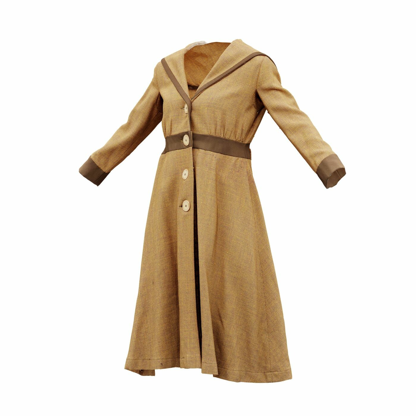 ArtStation - Straw Coat Closed | Game Assets