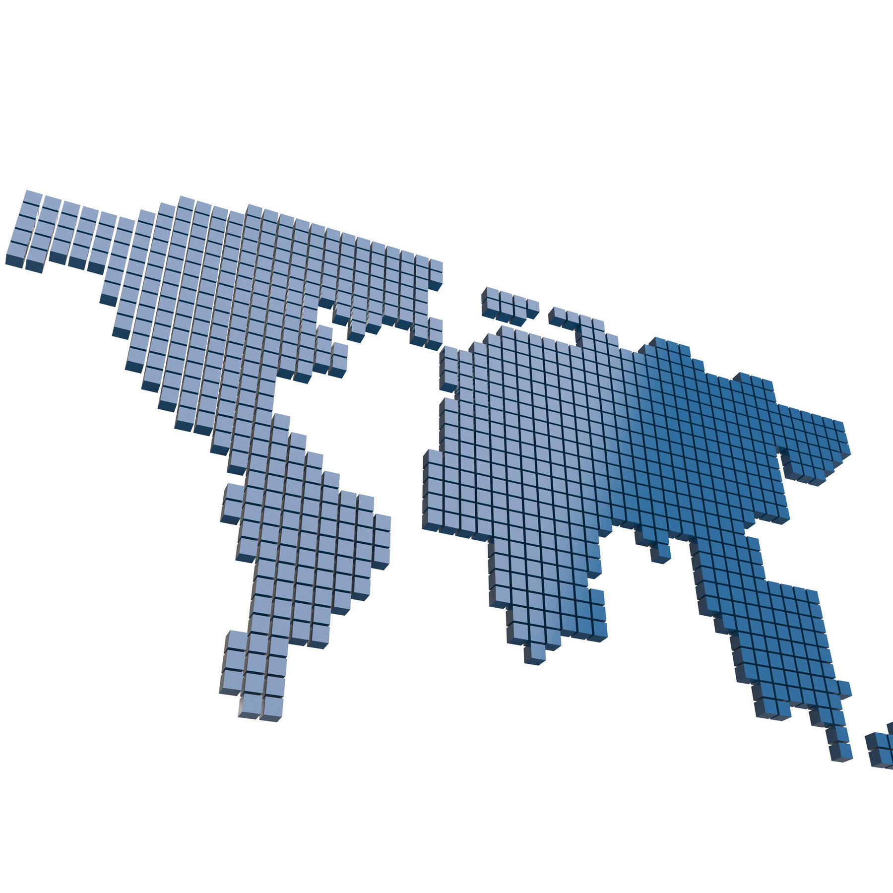 ArtStation - World map Cubes | Resources