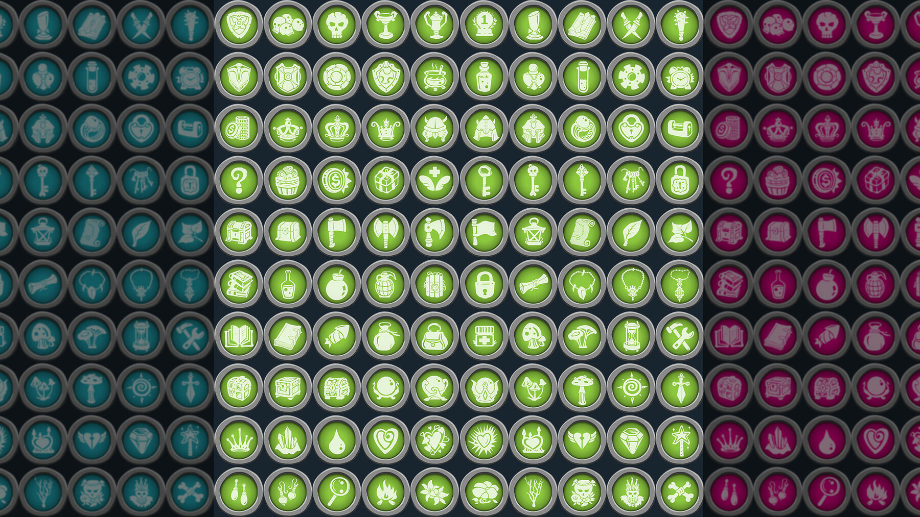 ArtStation - EASY MATCH 2D ICONS | Game Assets