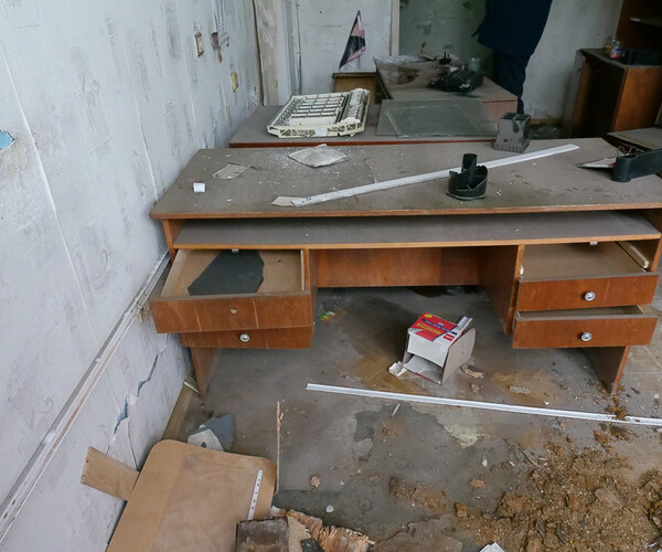 ArtStation - Photo/Textures Reference Pack: Abandoned office and Old ...