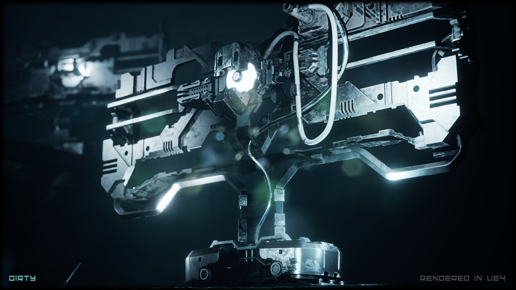 ArtStation - Sci-Fi Computer Station | Game Assets