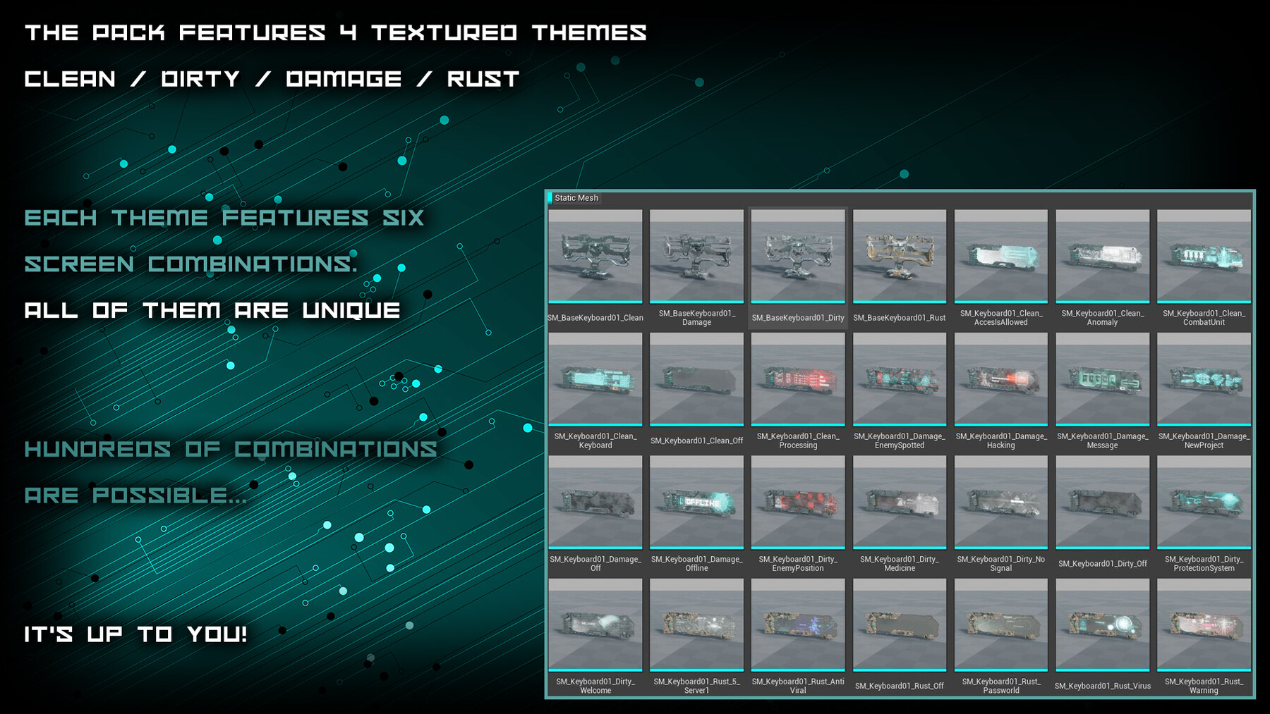 ArtStation - Sci-Fi Computer Station | Game Assets