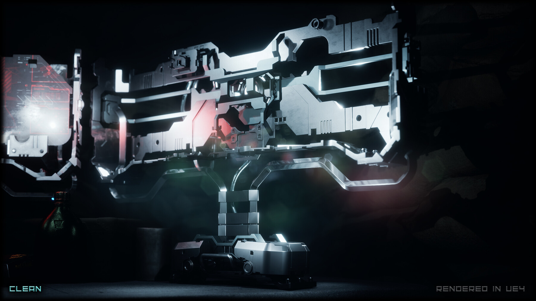 ArtStation - Sci-Fi Computer Station | Game Assets