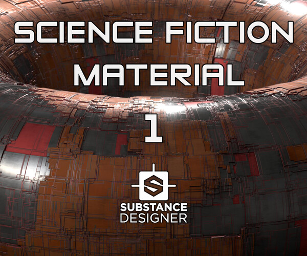 ArtStation - Science Fiction Material 1 | Game Assets