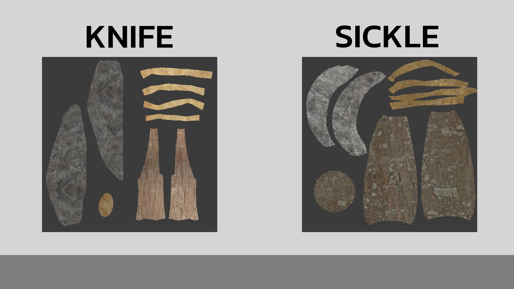 ArtStation - Stone Weapons pack | Game Assets