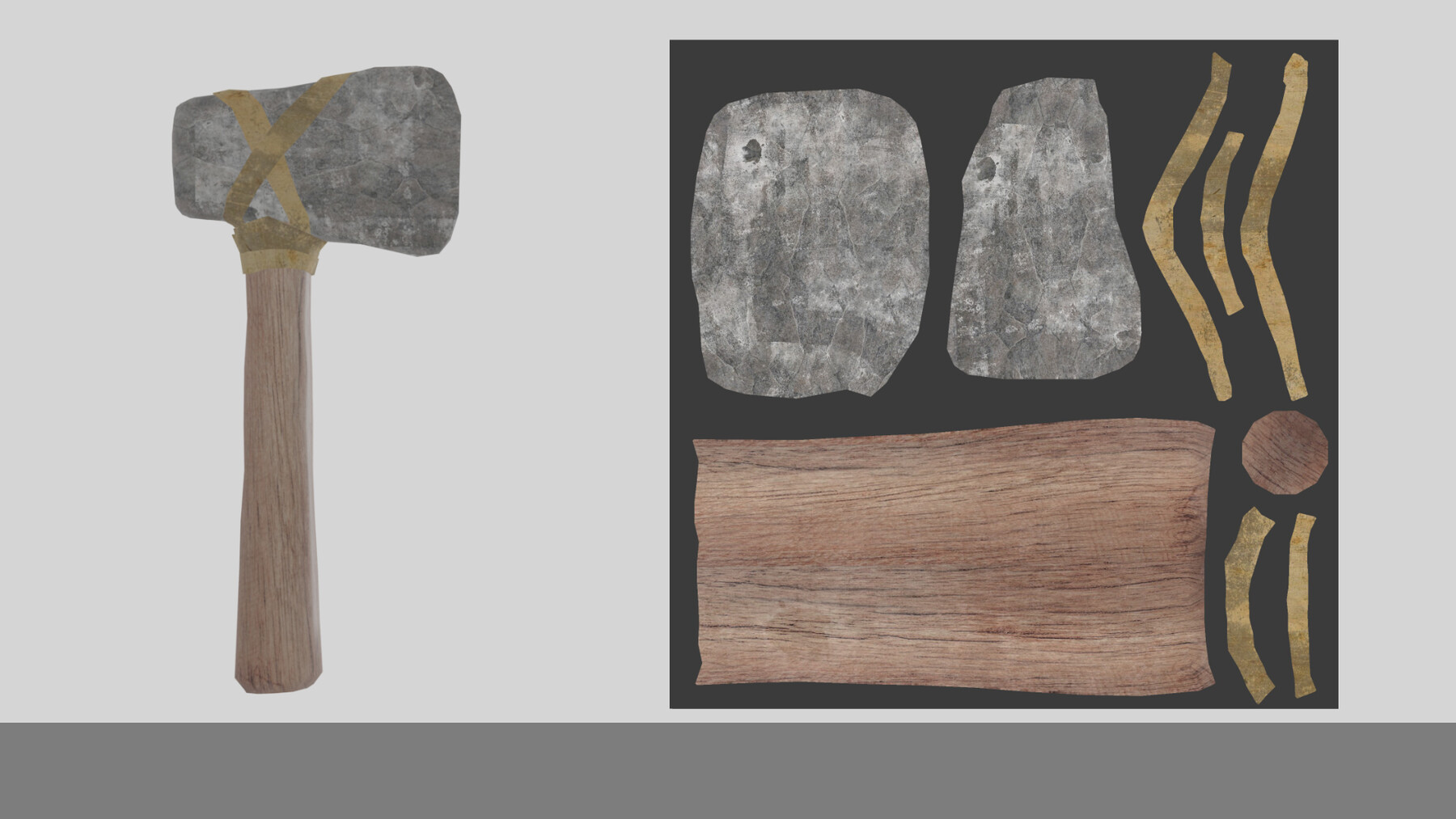 ArtStation - Stone Weapons pack | Game Assets