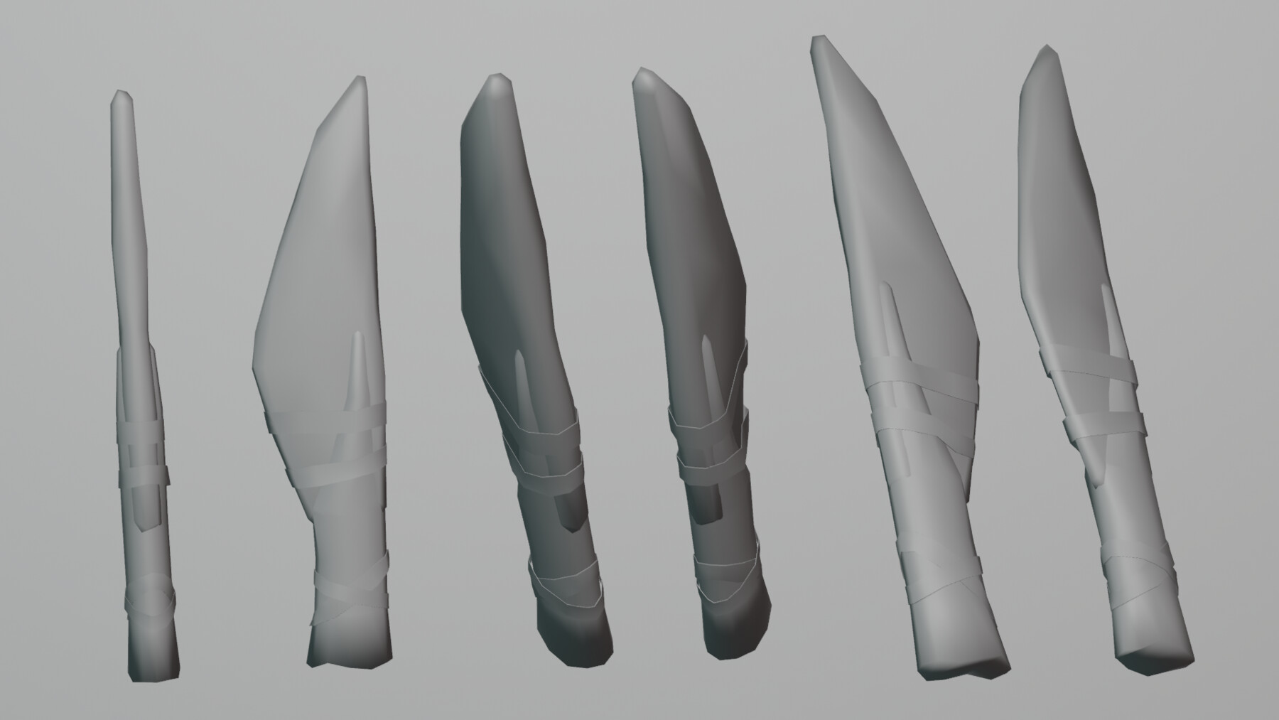 ArtStation - Stone Weapons pack | Game Assets