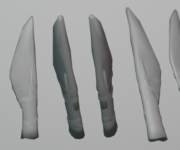 ArtStation - Stone Weapons pack | Game Assets