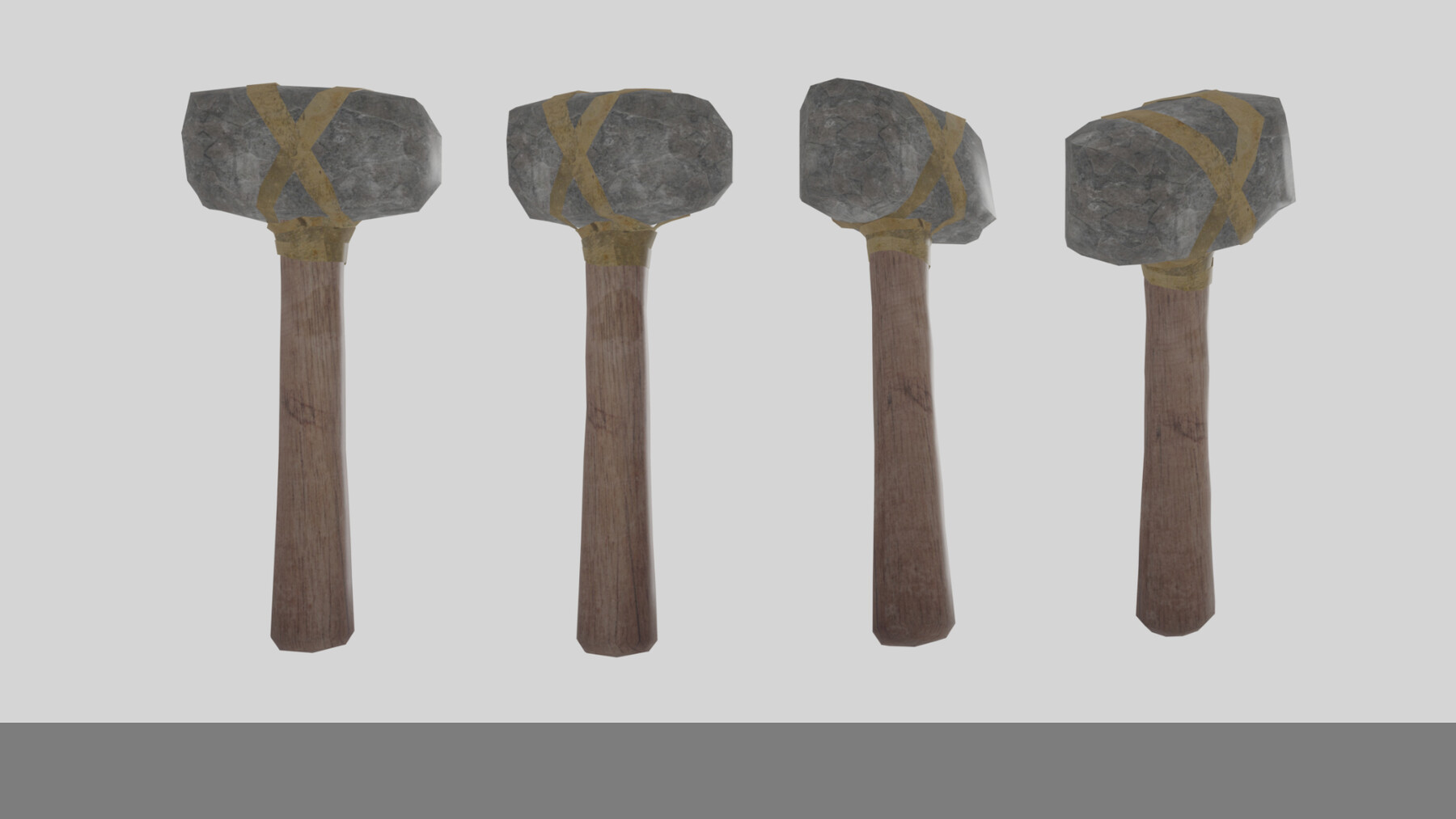 ArtStation - Stone Weapons pack | Game Assets