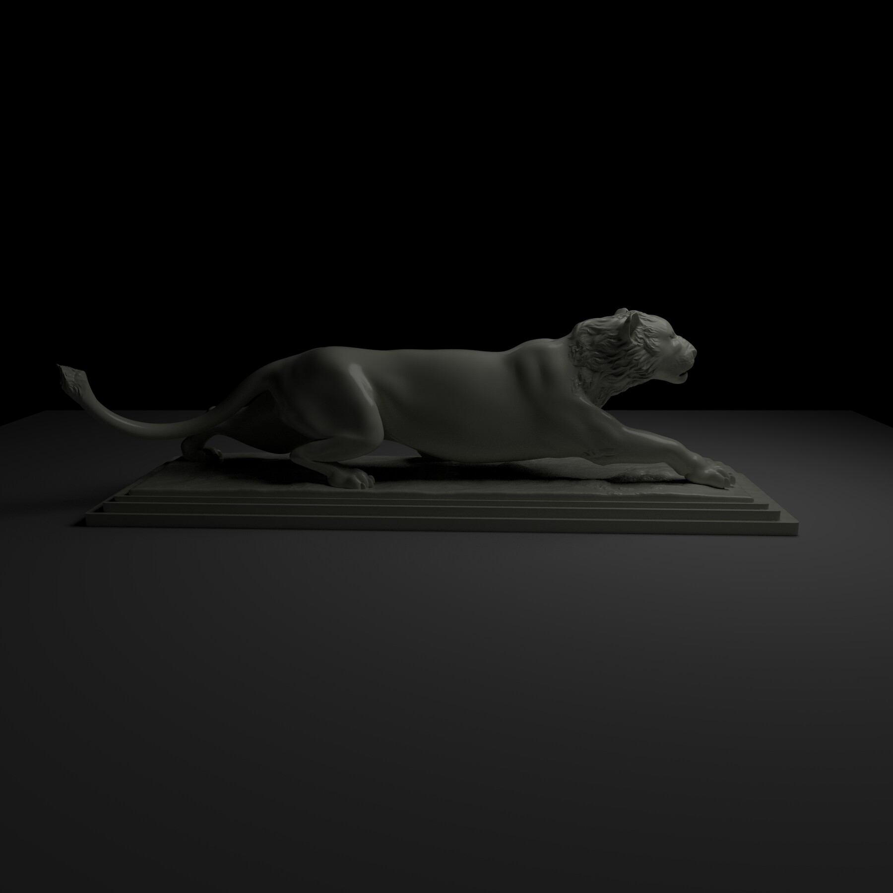 ArtStation - 3d lion | Resources