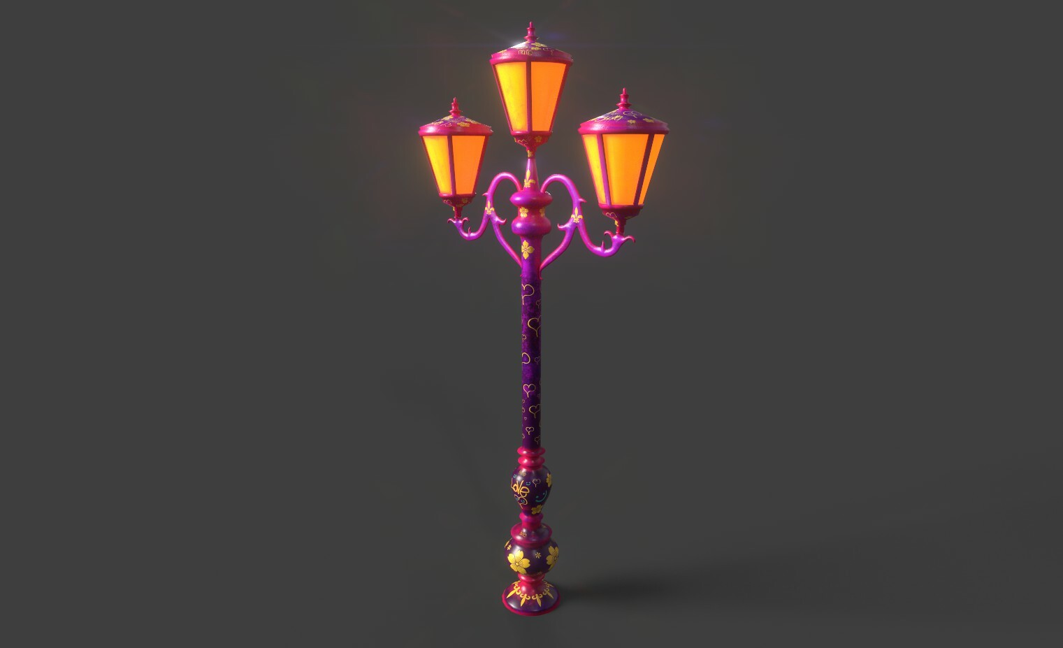 ArtStation - Street Lamp 30 | Game Assets