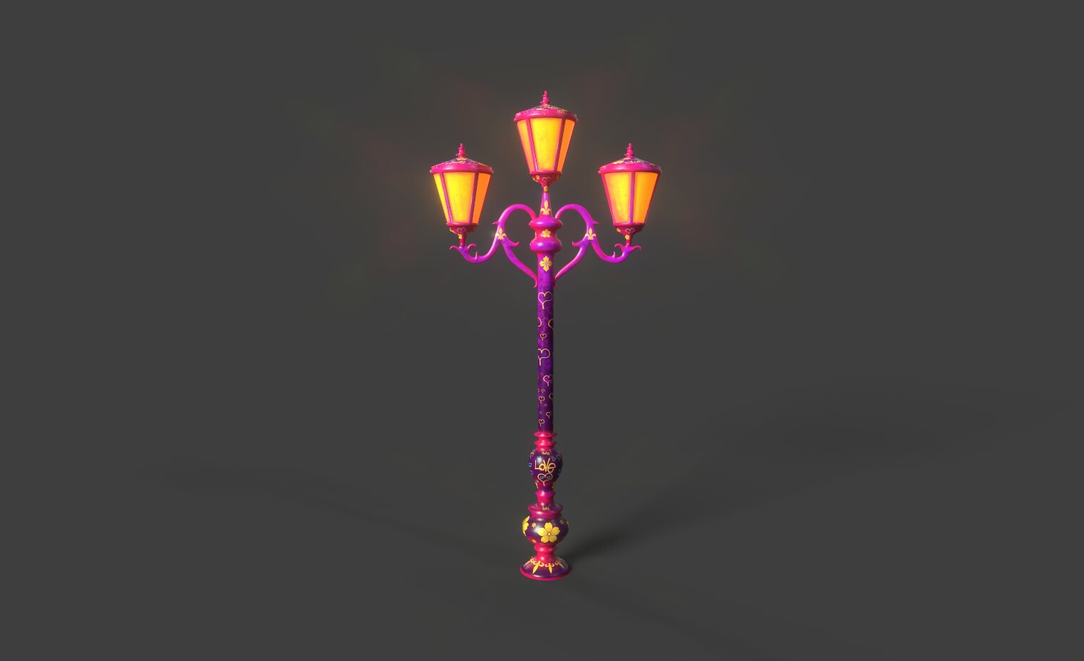 ArtStation - Street Lamp 30 | Game Assets