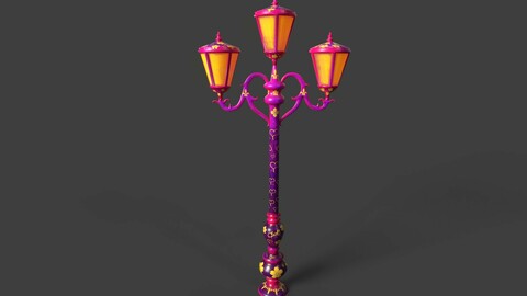 ArtStation - Street Lamp 30 | Game Assets