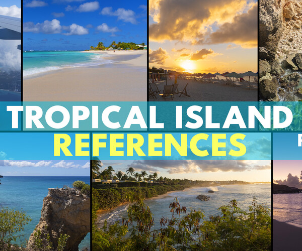 ArtStation - Tropical Island References | Resources