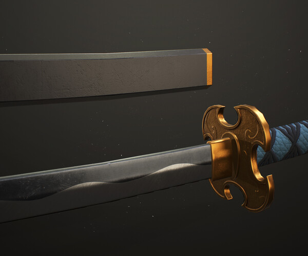 ArtStation - Katana - Game Ready | Game Assets