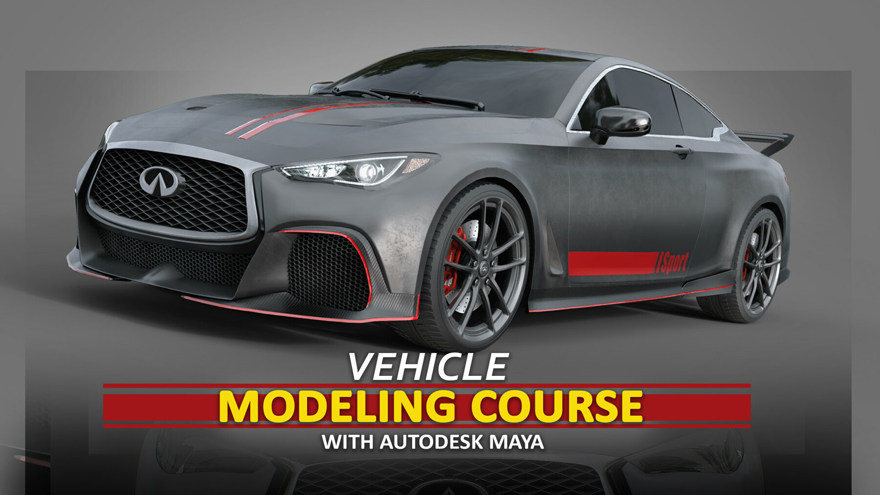 ArtStation - Vehicle Modeling Course - Autodesk Maya | Tutorials