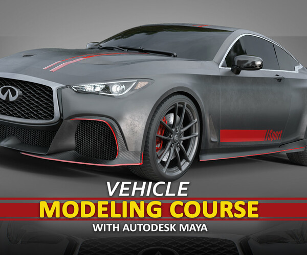 ArtStation - Vehicle Modeling Course - Autodesk Maya | Tutorials