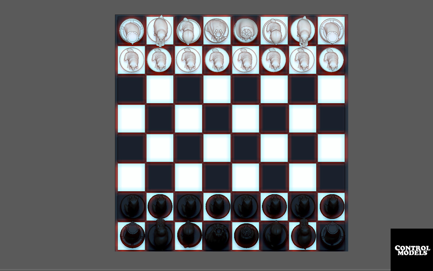 ArtStation - CHEEMS DOGE DOGGY CHESS SET PACK 3D PRINT FILE | Resources