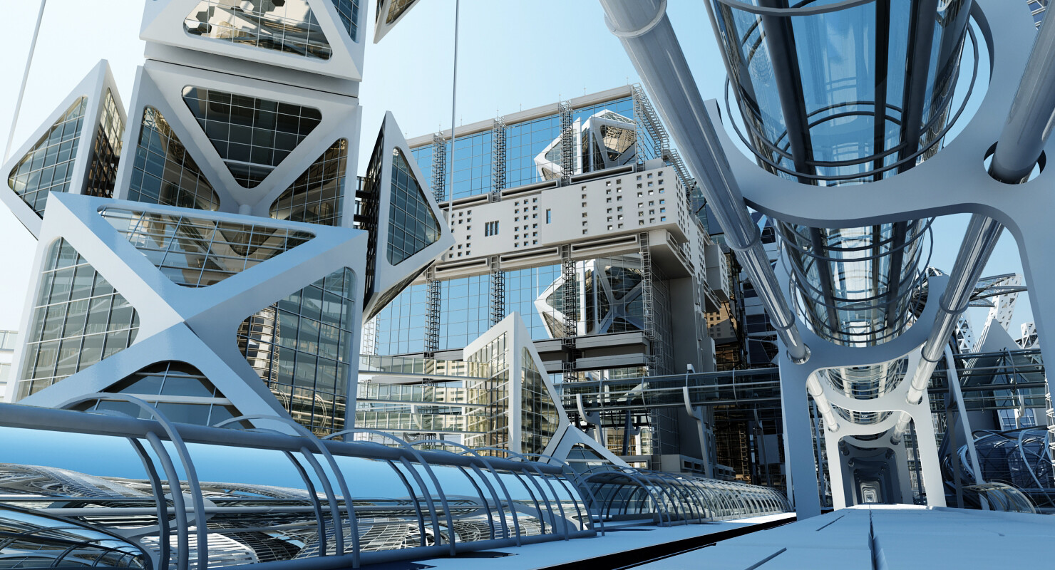 ArtStation - Future City HD 3 | Resources