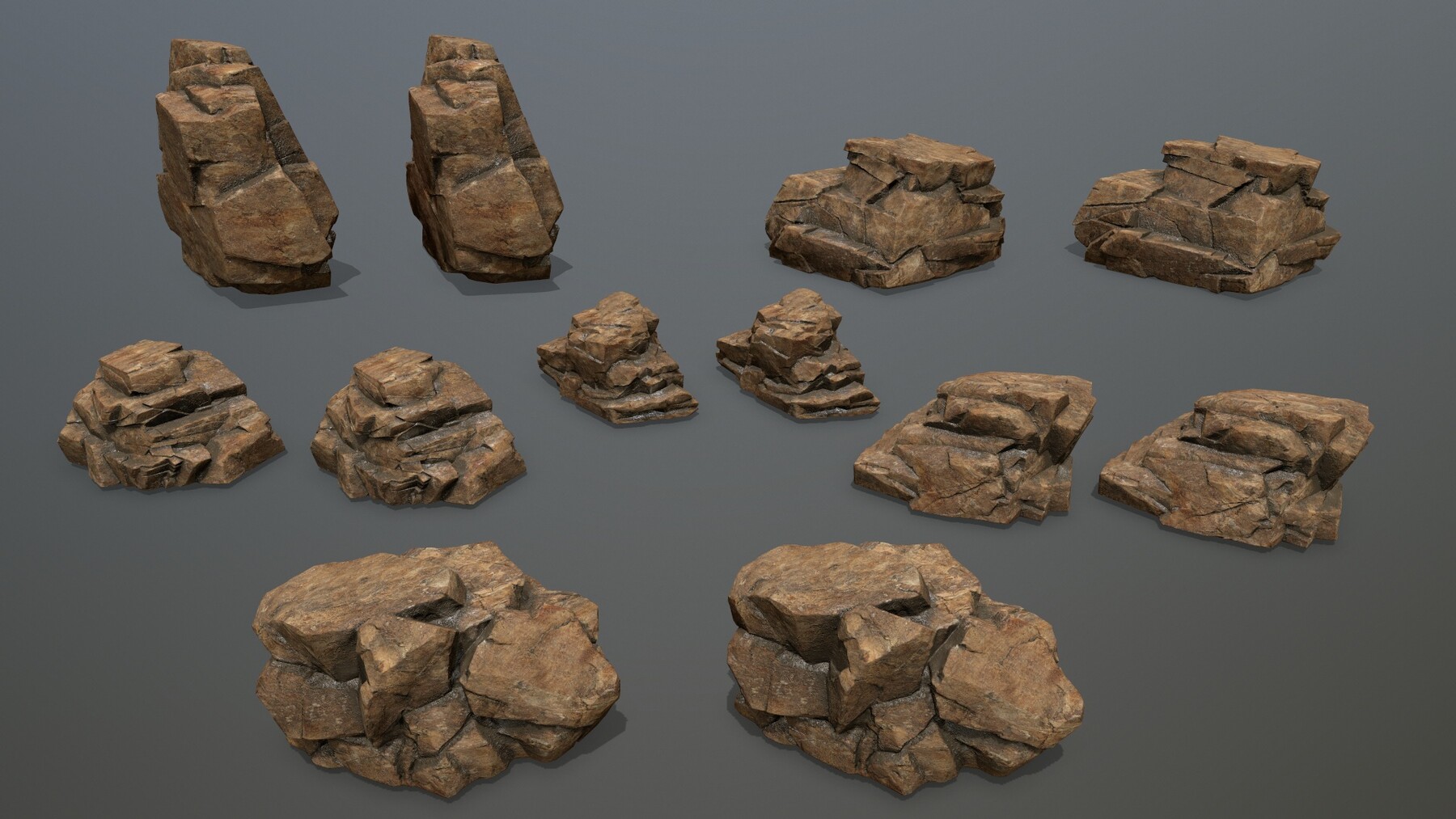ArtStation - Rock Set | Game Assets