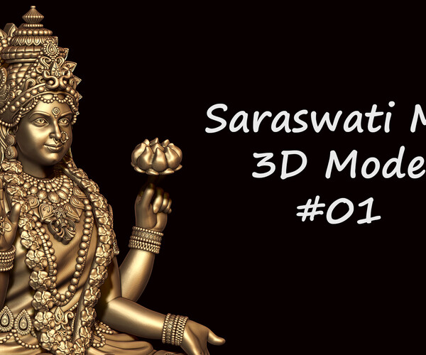 ArtStation - Saraswati Mata 3D Model 01 | Resources