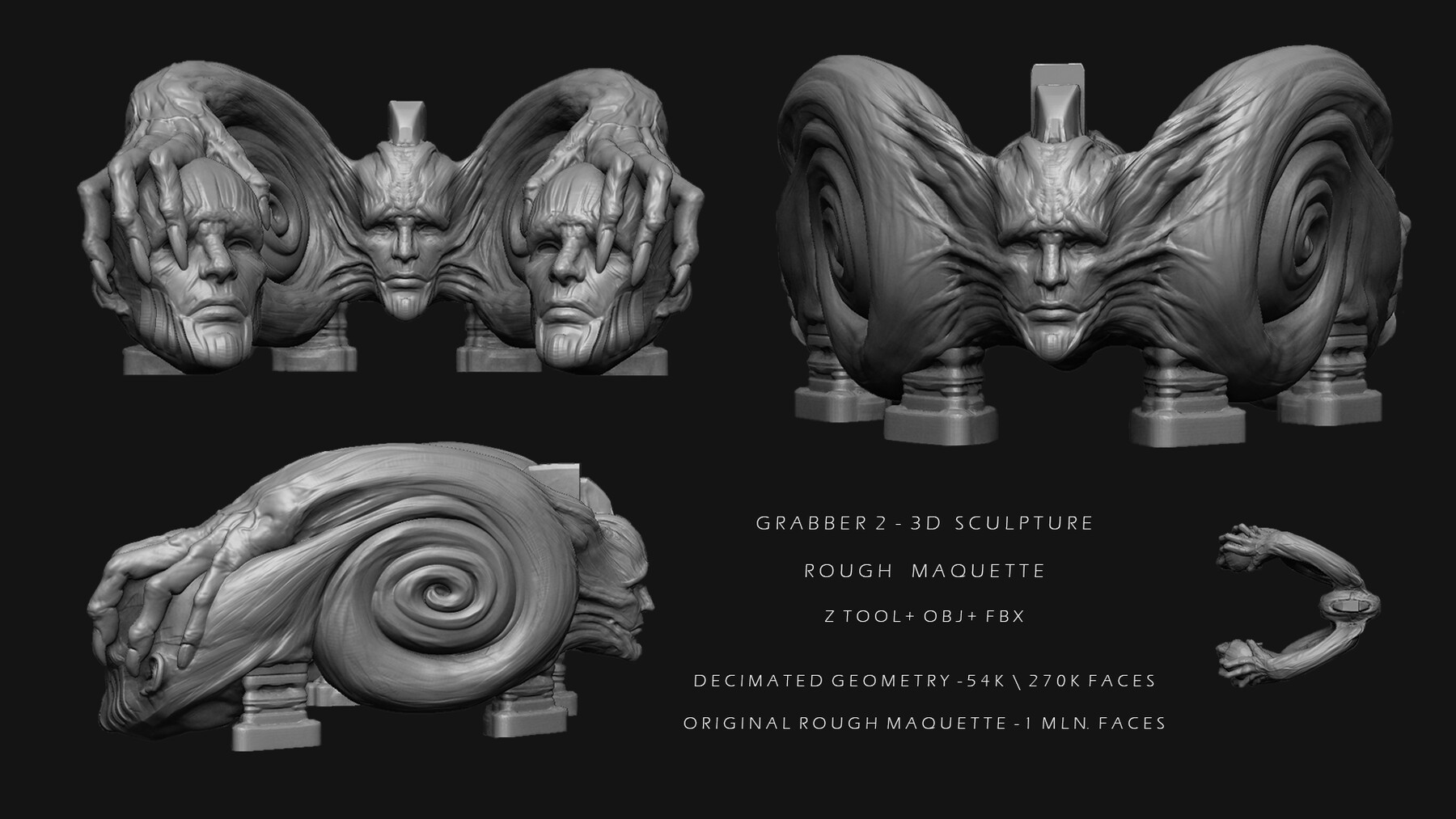 ArtStation - Grabber 2 - 3D Model | Resources
