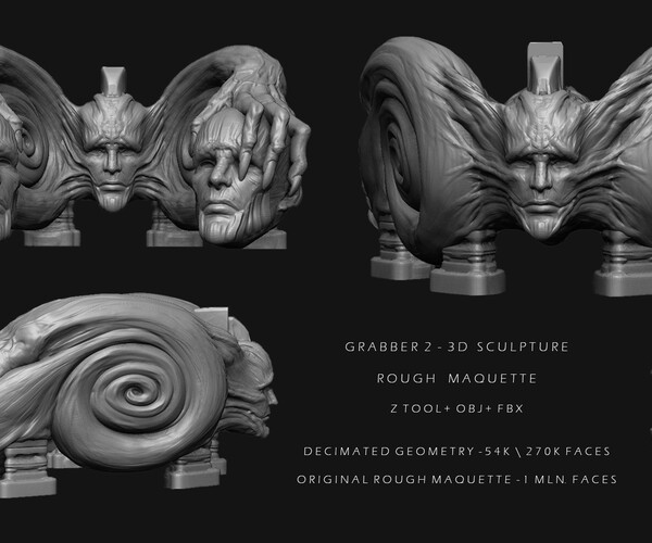ArtStation - Grabber 2 - 3D Model | Resources