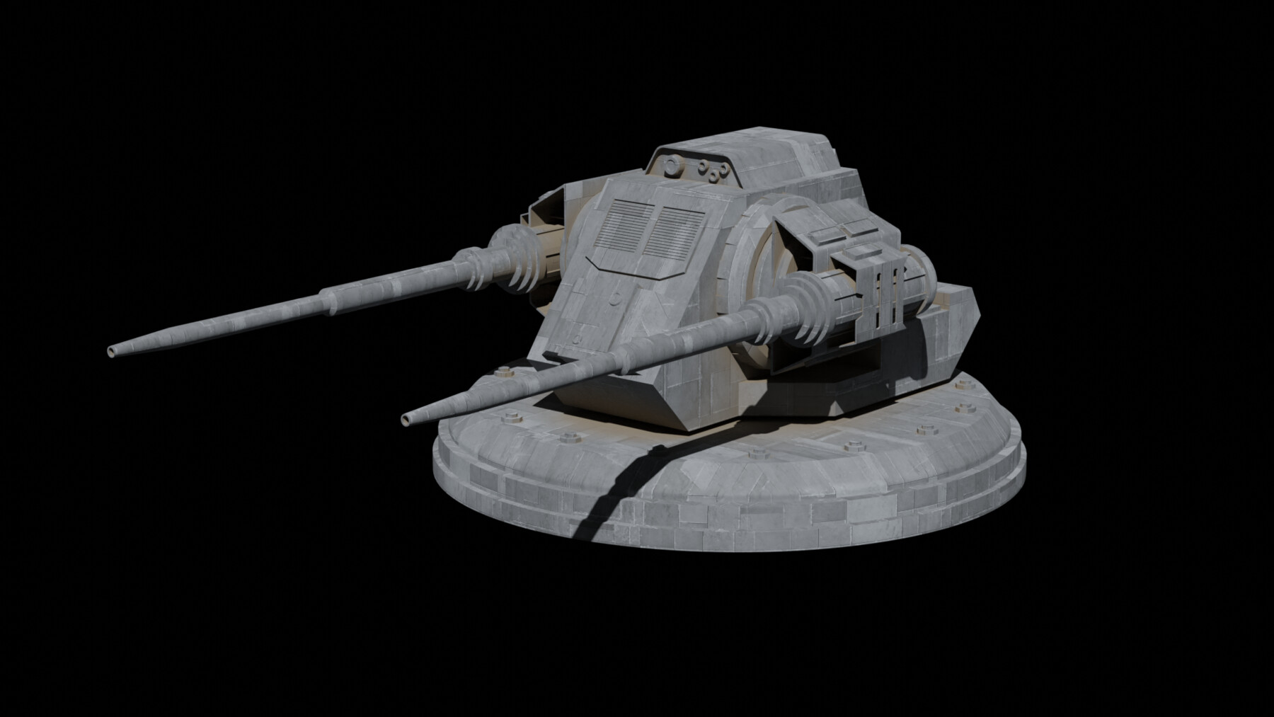 ArtStation - Imperial Turret | small | FREE | Resources