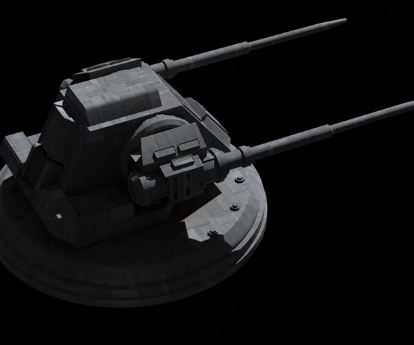 ArtStation - Imperial Turret | small | FREE | Resources