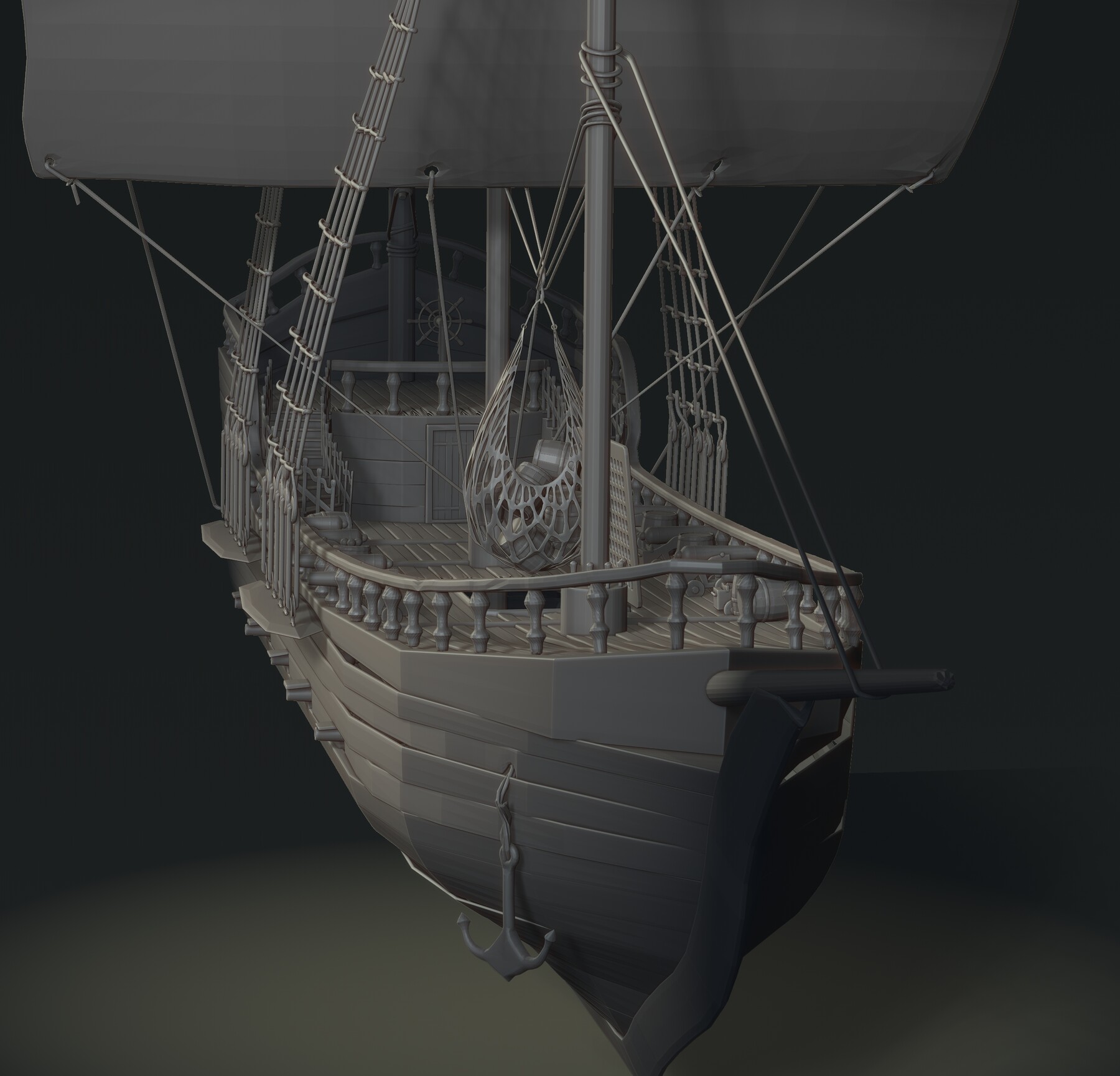 ArtStation - 3d ship | Resources