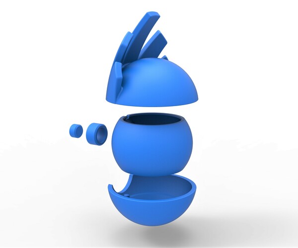 ArtStation - 3D printable Hitmonchan orb | Resources